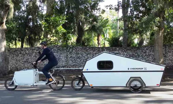 2023 - Cyberdrop: Power-E-Bike-Wohnwagen vom Olympiagewinner ...